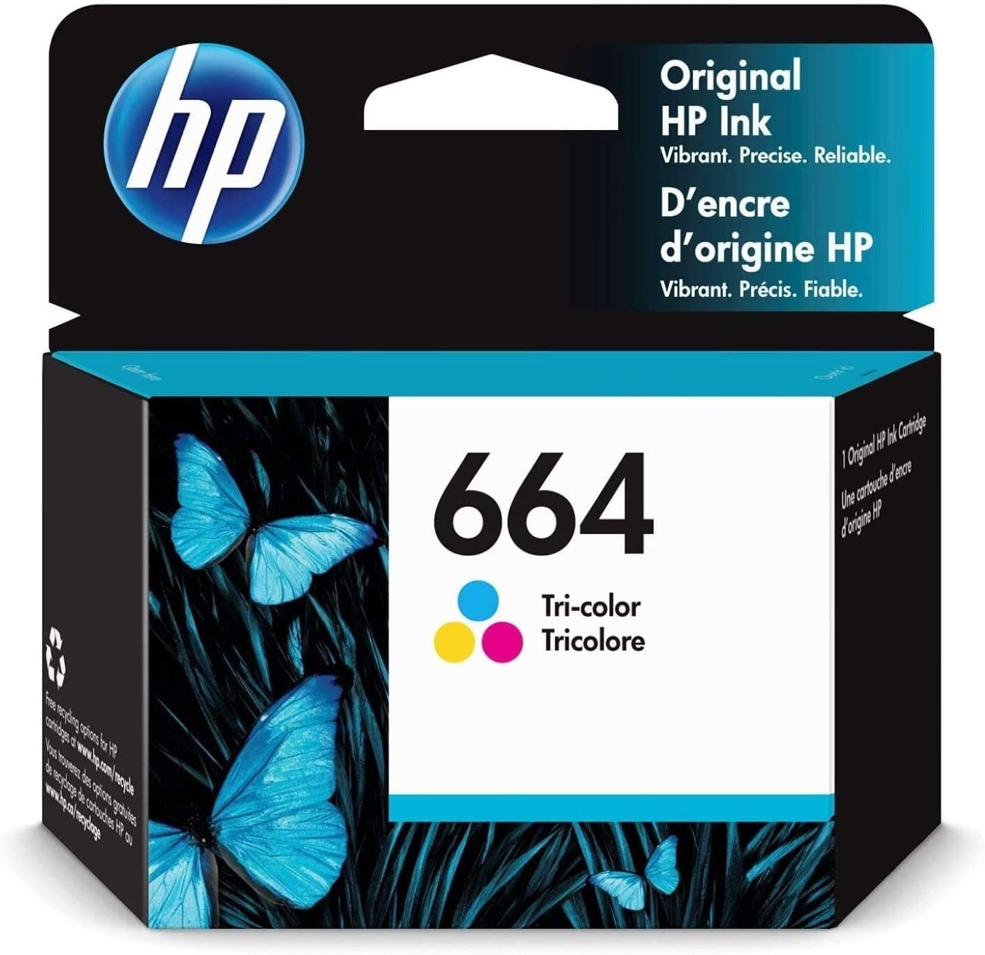 HP 664 Tricolor Ink Cartridge - Circuit Zone